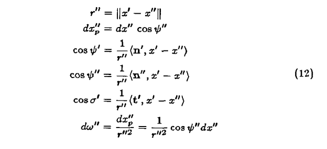 《The Rendering Equation》简译 - Quercus的技术记录